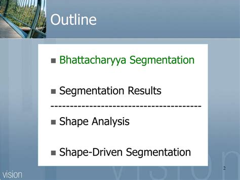 Ppt Pde Methods For Image Segmentation And Shape Analysis Powerpoint Presentation Id