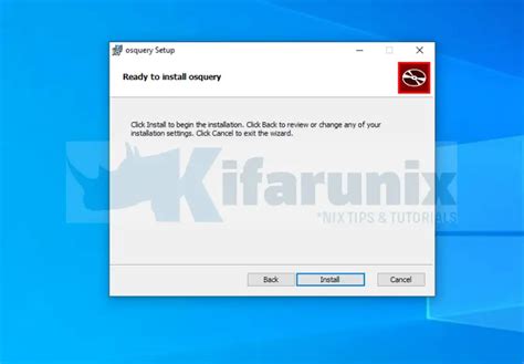 Install Osquery On Windows System