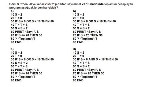 Solved Rd Question Which Of The Following Program Is The Chegg Com