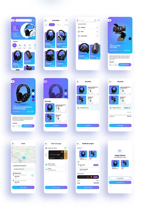 Logi Design UX UI Behance