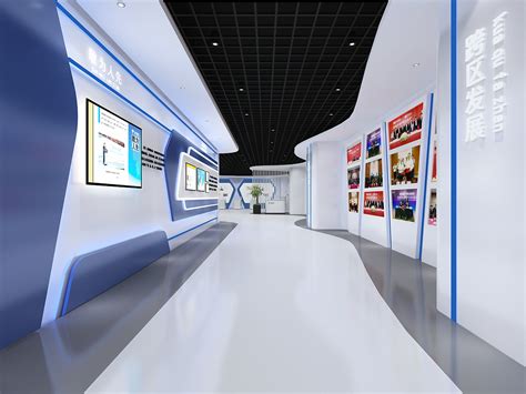 科技历史银行展厅 Zw绘韵装饰设计 站酷zcool