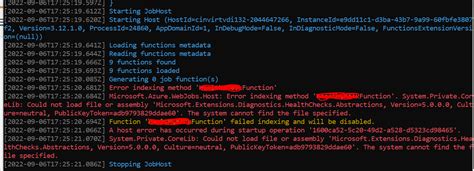 Azure Systemprivatecorelib Could Not Load File Or Assembly Microsoftextensions