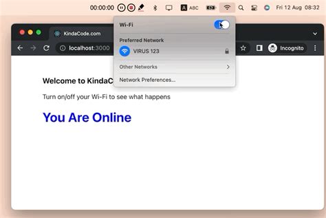 React How To Check Internet Connection Onlineoffline Kindacode