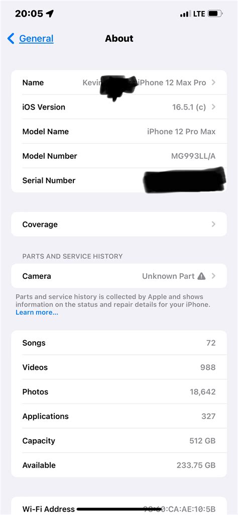 IPhone Says Camera Unknown Part Apple Community