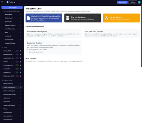 Ai Assistant For Data Insights Along With Sql Query Generator Quills Ai