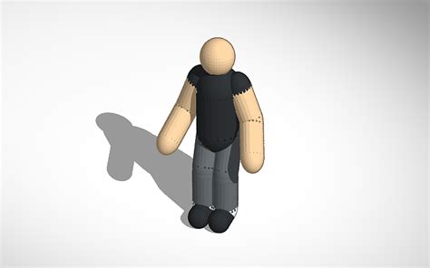 3d Design Copy Of A Man Tinkercad