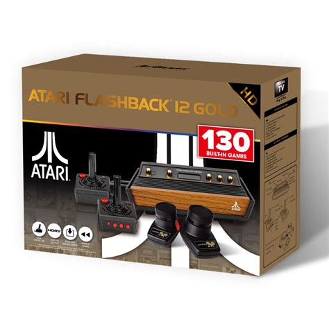 Atari Flashback 12 Gold With 130 Games Retro Games Store