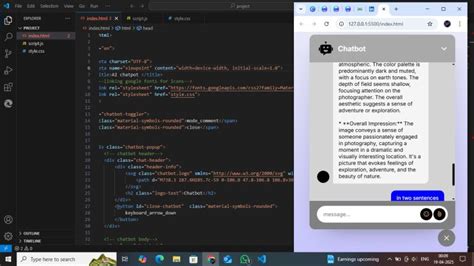 Built A Simple Text Based Chatbot With Html Css And Javascript