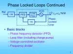 PPT Phase Locked Loop PowerPoint Presentation Free Download ID