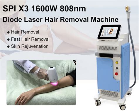 Spi X3 1600w 808nm Diode Laser Hair Removal Machine Oriental Laser