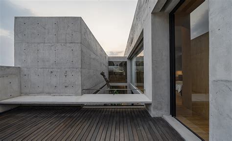 Exposed Concrete And Brick Compose Ysh Houses Facade In Central Java