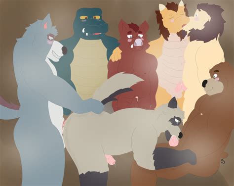 Rule 34 Absurd Res Alligator Alligatorid Anthro Bear Blush Bodily