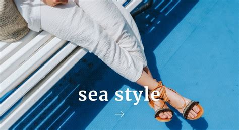 Sea Style Css Template By Nicepage