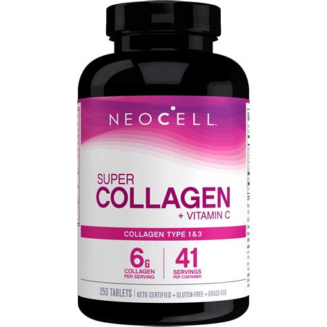 Neocell Super Collagen Vitamin C Types 1 And 3 Grass Fed Collagen For Healthy Skin Hair