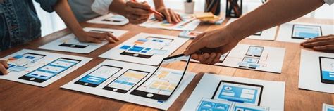 Premium Photo Creative Frontend Developer Brainstorming Ui Design Scrutinize