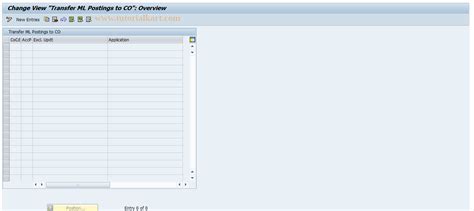FCML SAP Tcode Transfer ML Data To CO