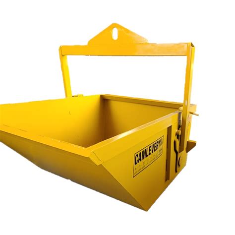 Crane Dumpster Self Dumping Material Handler Skip Pan Trowel Trades Inc