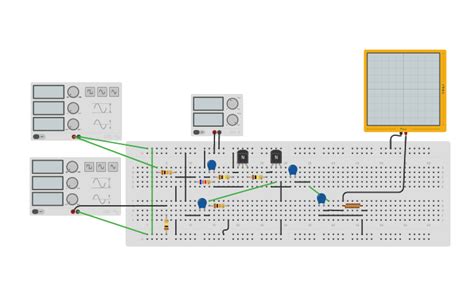 Circuit Design Amplitude Modulation Tinkercad