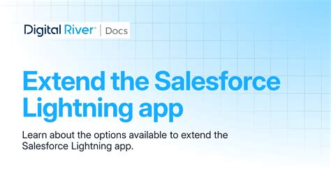extend the salesforce lightning app salesforce lightning b2b commerce app