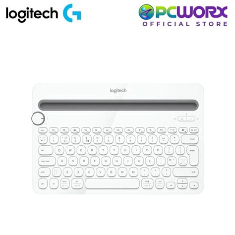 Logitech K480 Multi Device Bluetooth Wireless Keyboard White Shopee Philippines