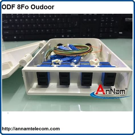 Hộp Phối Quang Odf 8fo Ngoài Trời Vỏ Nhựa đầy đủ Phụ Kiện