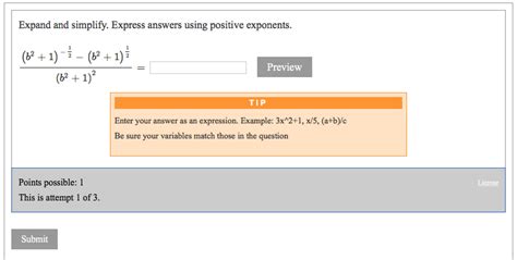 solved expand and simplify express answers using positive