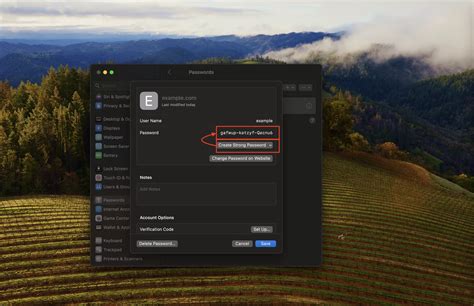 How To Update A Password On A Mac