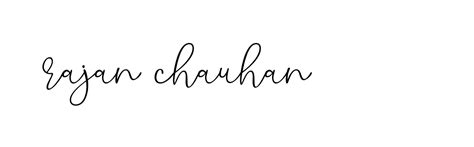 95 Rajan Chauhan Name Signature Style Ideas Ideal Autograph