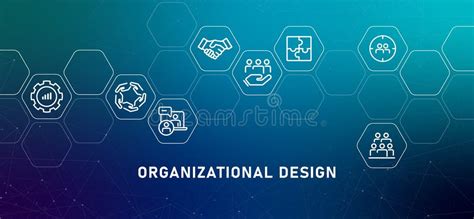 Organizational Design Gradient Header Work Planning Hierarchy Management Position Development