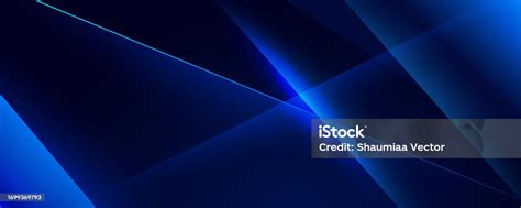추상적으로 빛나는 짙은 파란색 금속 기술 미래 지향적인 배경 디자인 배경 주제에 대한 스톡 벡터 아트 및 기타 이미지 배경 주제 추상적인 파란색 배경 Istock