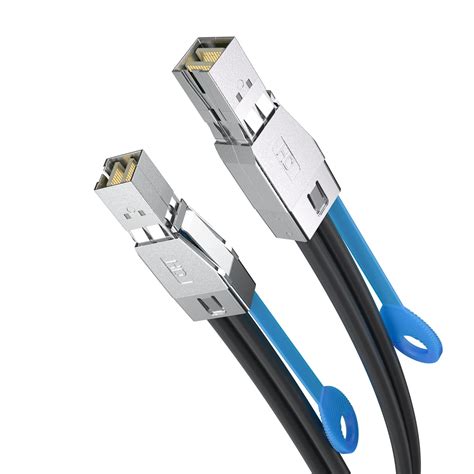 Amazon Com H Fiber Com G External Mini SAS HD SFF To SFF Cable Gbps High Density