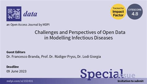 Pdf Special Issue Challenges And Perspectives Of Open Data In Modelling Infectious Diseases