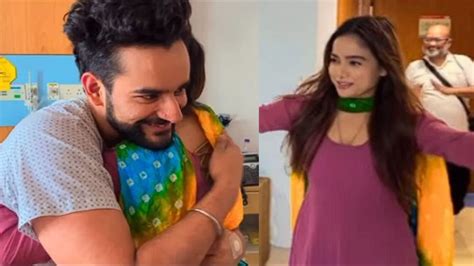 Bigg Boss Ott 2 Manisha Rani Visits Abhishek Malhan At Hospital Embraces Her Hero Womans