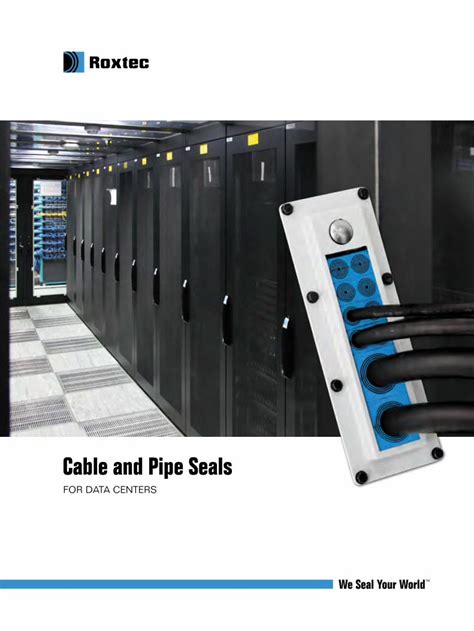 Pdf Cable And Pipe Seals Prosdata Data Centers Pdfexpand While