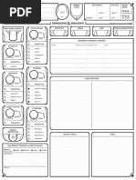 2024 Fillable Dandd Character Sheet Pdf Dungeons And Dragons D20 System