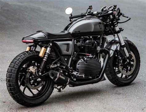 This Custom Built Re Interceptor 650 Is A ‘villain In True Sense