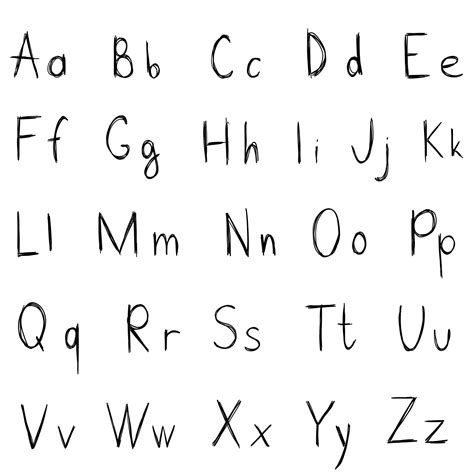 Fancy Letters Alphabet Lowercase