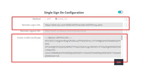 Setting Up Sso Saml 20 With Adfs