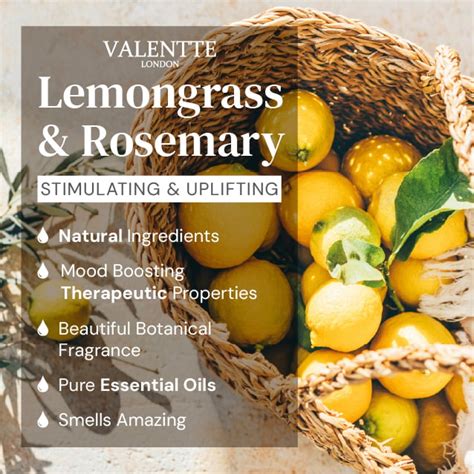Reed Diffuser Lemongrass And Rosemary