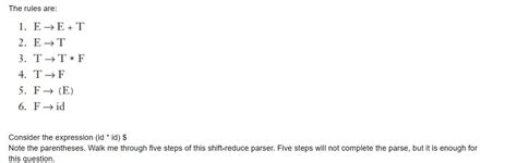 Solved Lexical And Syntax Analysis Chapter 4 Consider The