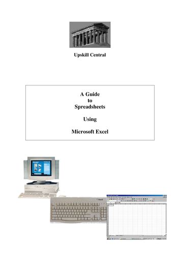 Spreadsheet Workbook And Tasks Teaching Resources