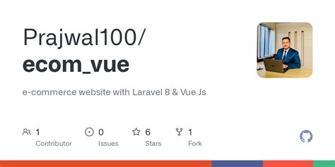 Github Prajwal100ecomvue E Commerce Website With Laravel 8 And Vue Js