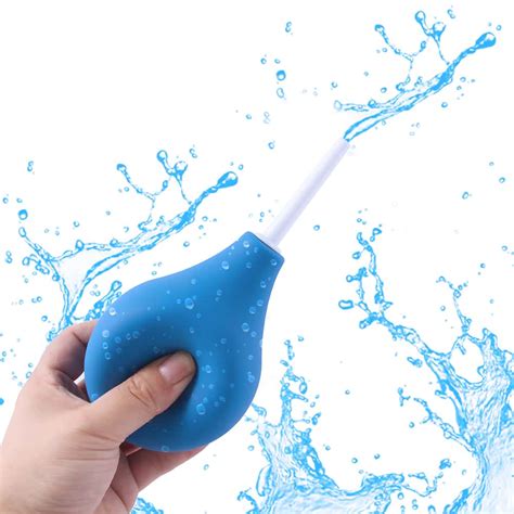 Medical Enema Irrigator Enema Bulb Syringe Anal Douche Cleaner Enema Colon Cleanse Feminine