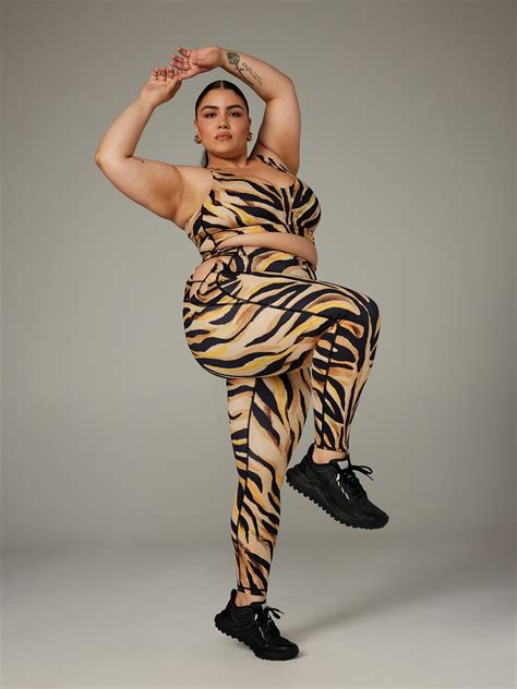 Wildcat Strappy Back Tank In Brown And Multi Savage X Fenty