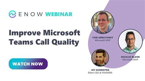 Improve Microsoft Teams Call Quality Now