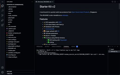 Developing With Codespaces Starter Kit