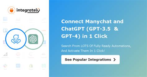 how to integrate manychat and chatgpt gpt 3 5 and gpt 4 1 click ️