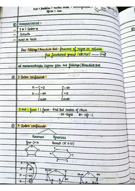 Solution Biomolecules Handwritten Notes Studypool
