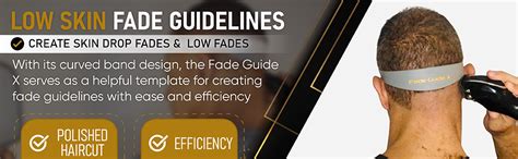 Fade Guide X And Neckline Shaving Template Curved