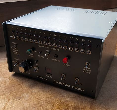 Matrixsynth Sequential Circuits Model 800 Sequencer Sn 00166